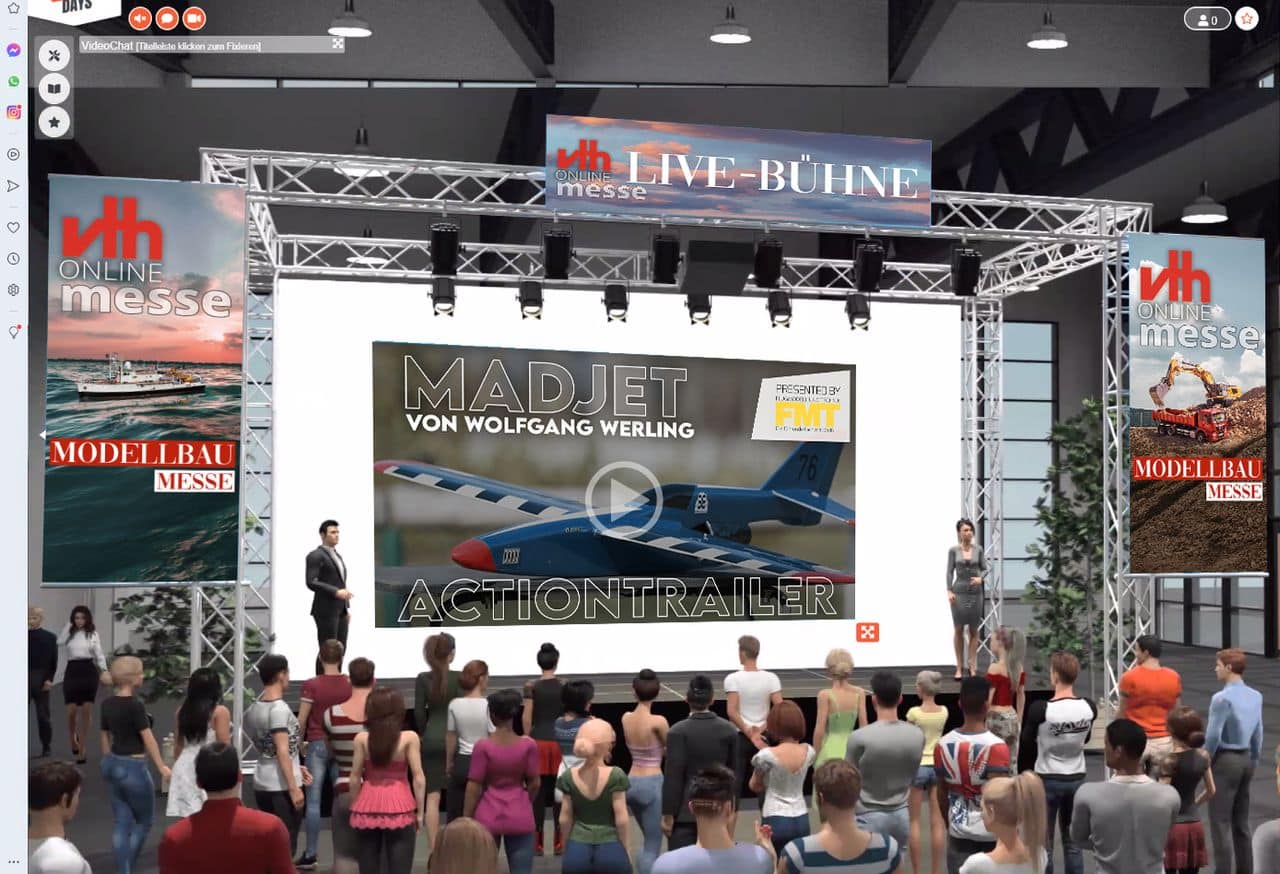 Virtuelles interaktives Messe-Erlebnis | Deutscher Modellflieger ...